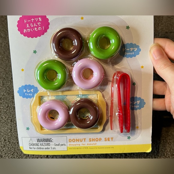 Daiso | Toys | Daiso Japan Donut Shop Play Set Pretend Play Food ...